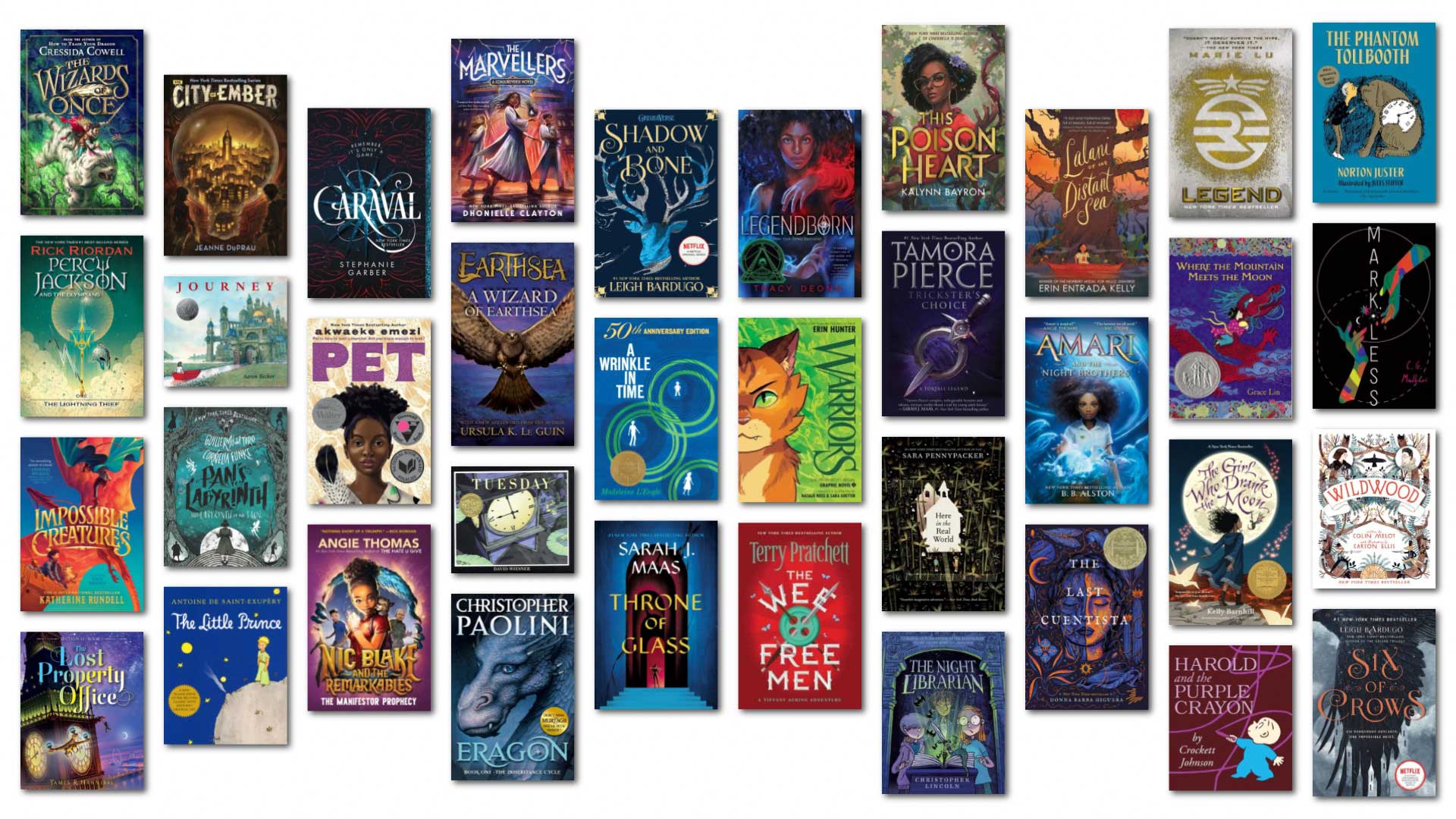 Fantasy books for children and teens | K-12 School Reading List